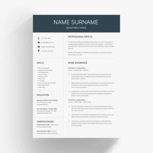 Nursing Resume Template Google Docs - OkiDocs
