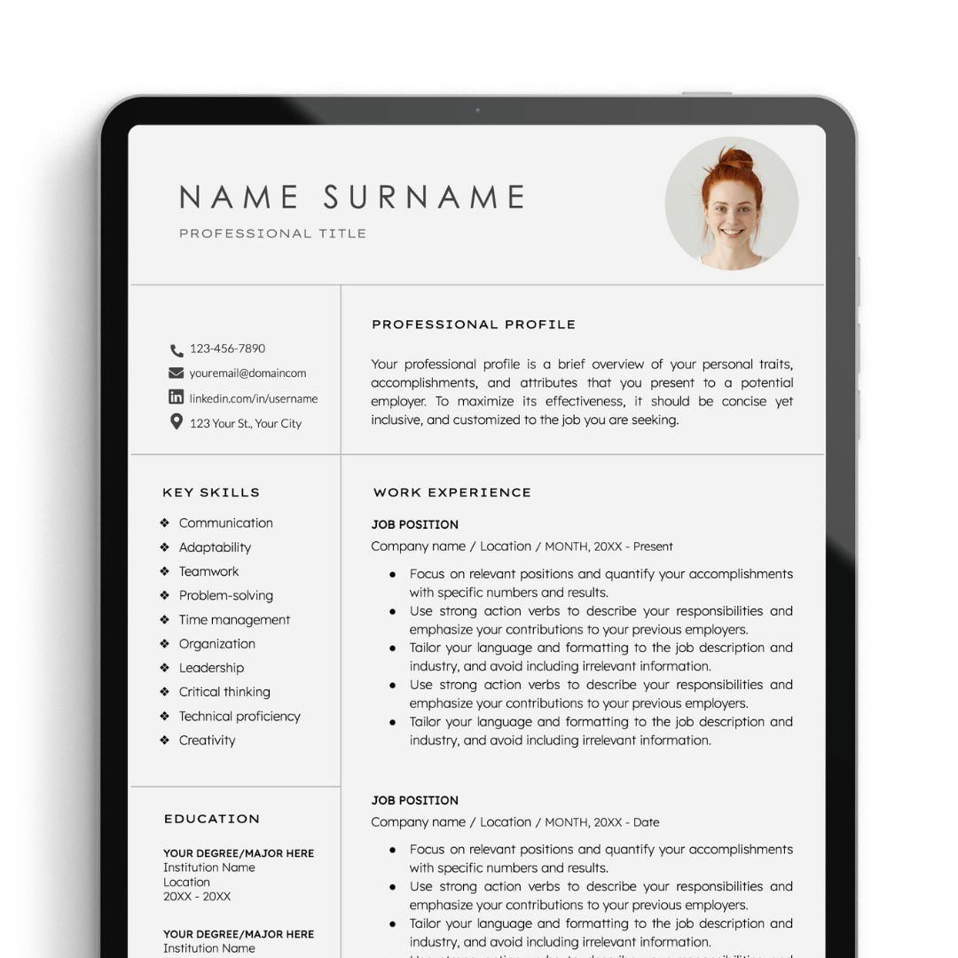 The Ultimate Resume Bundle - Quick Customizable And ATS-Ready Templates ...