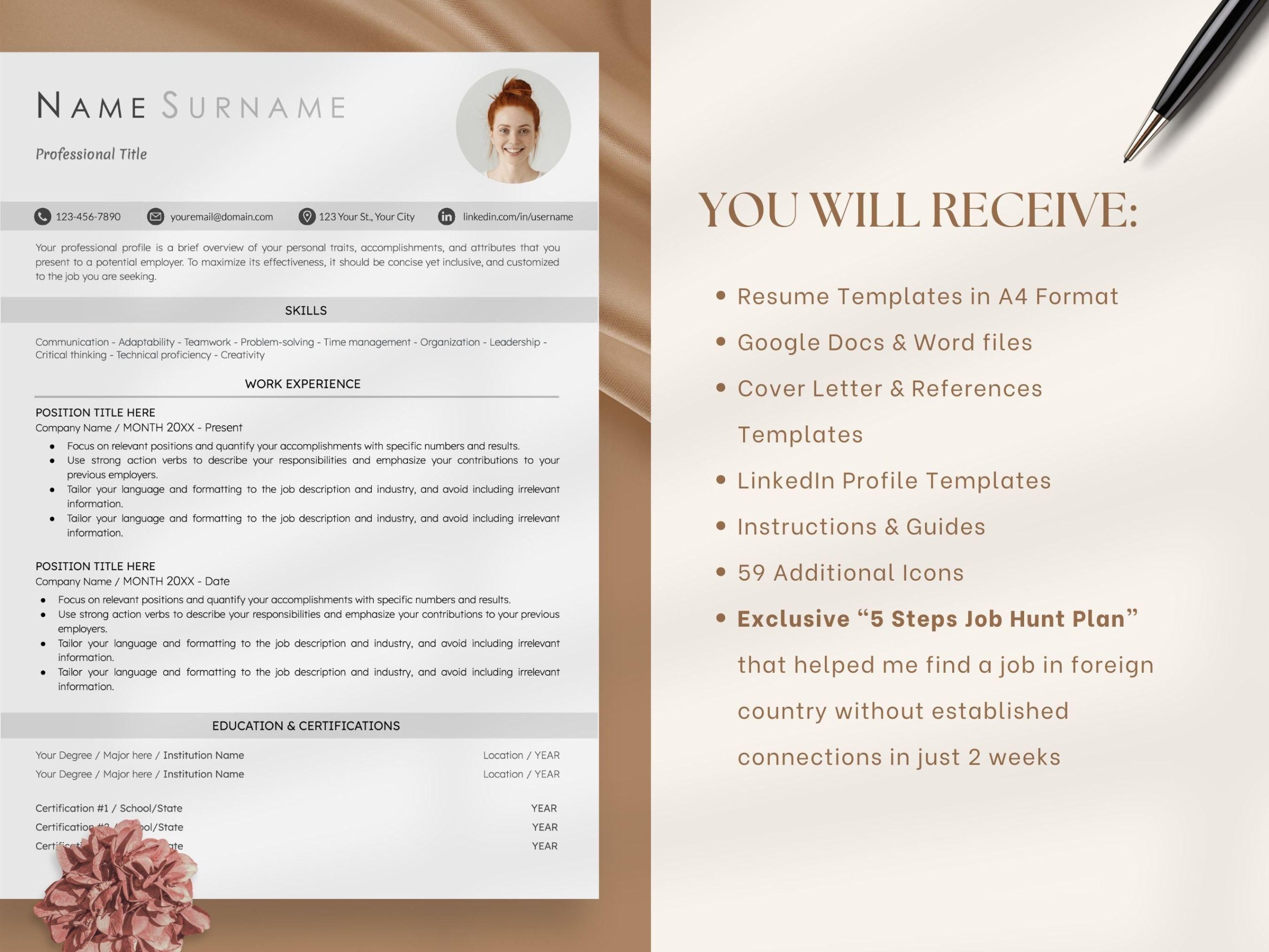 Google Drive Resume Template - OkiDocs